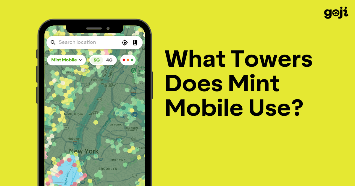 What Towers Does Mint Mobile Use? | Network & Coverage Map